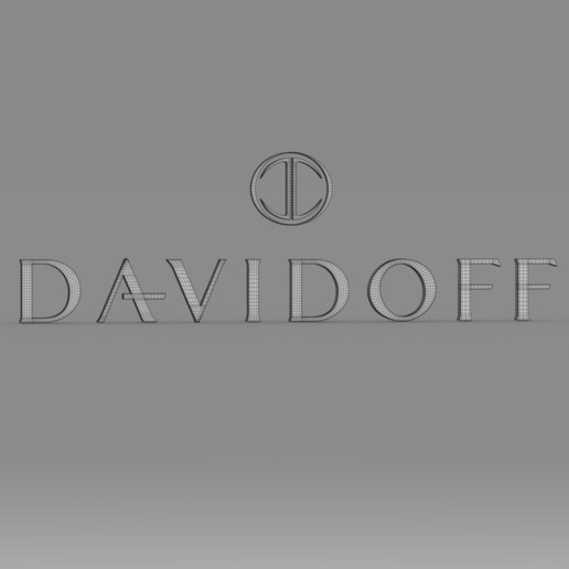 Download 3DS file davidoff logo • 3D print model ・ Cults