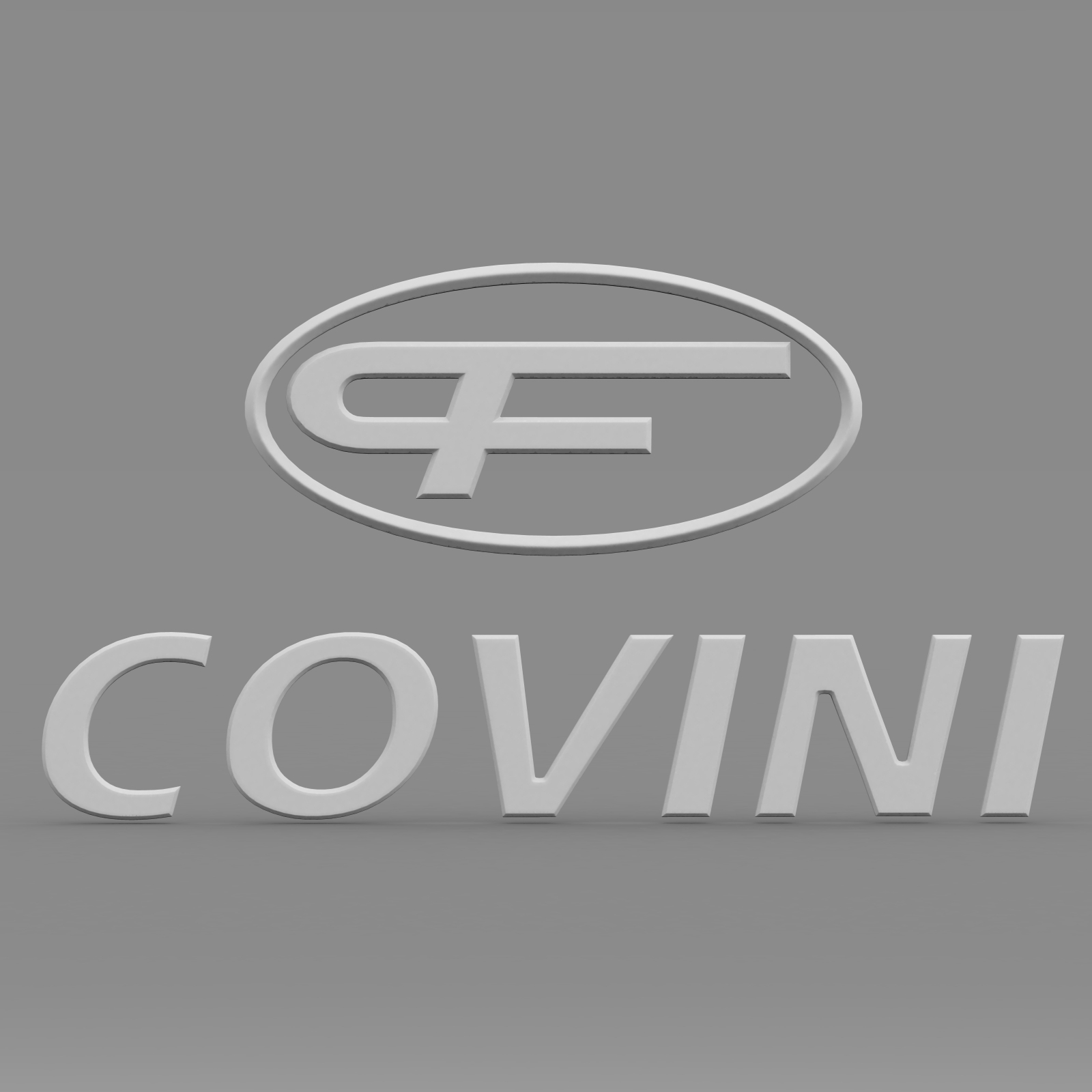 STL file covini logo・3D printing model to download・Cults
