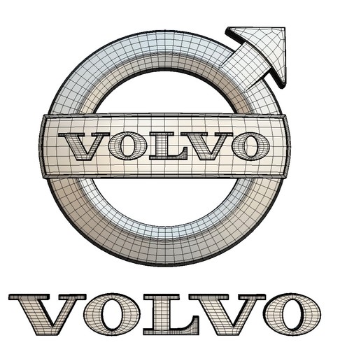 Download 3DS file volvo logo • 3D printer template ・ Cults