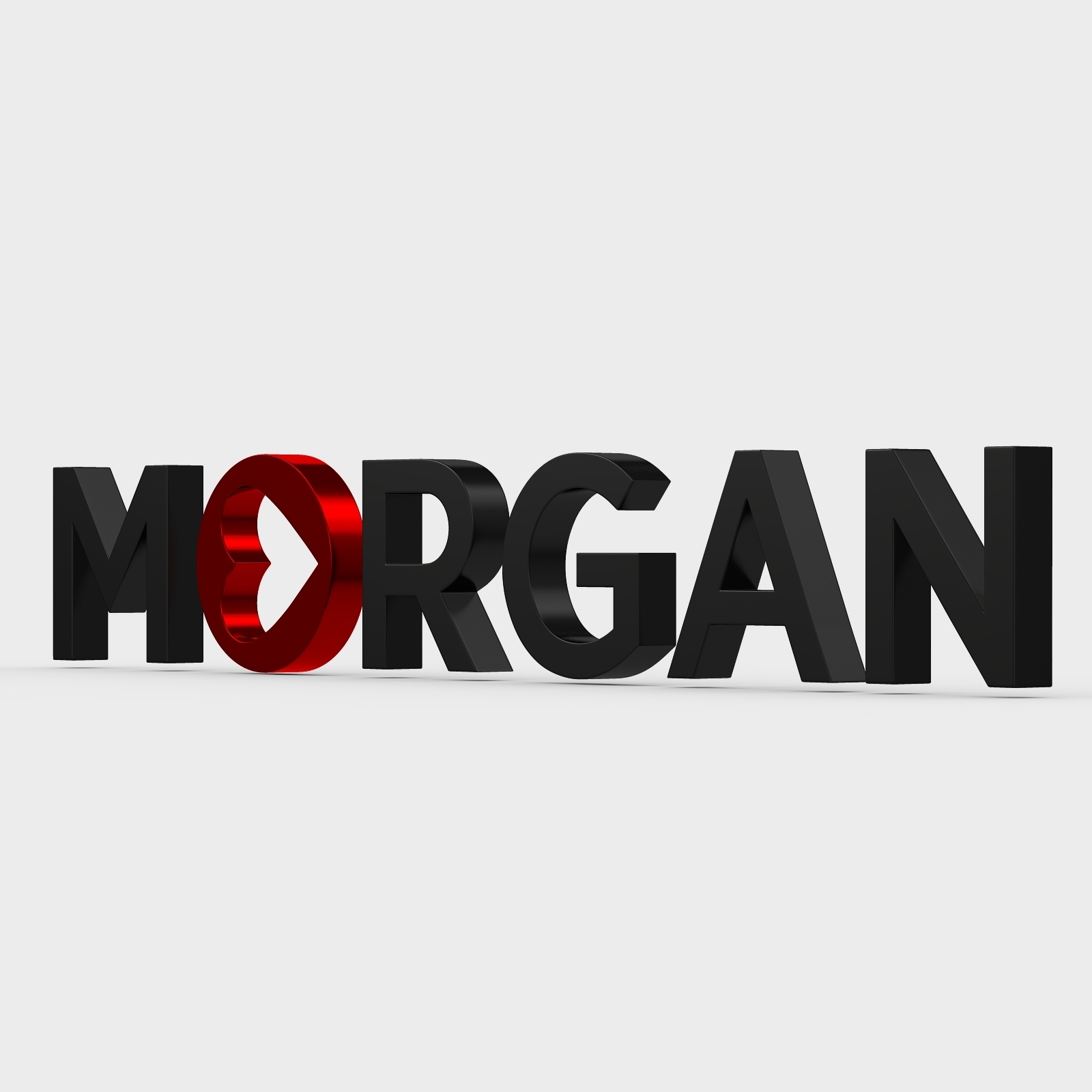 STL file morgan logo 🎭・3D printing idea to download・Cults