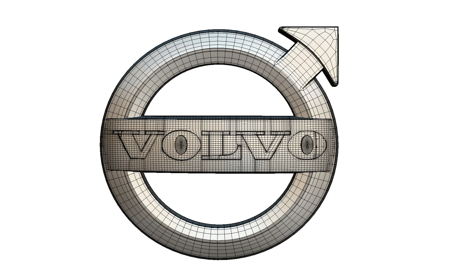 STL file volvo logo 3 🚗・3D printable model to download・Cults