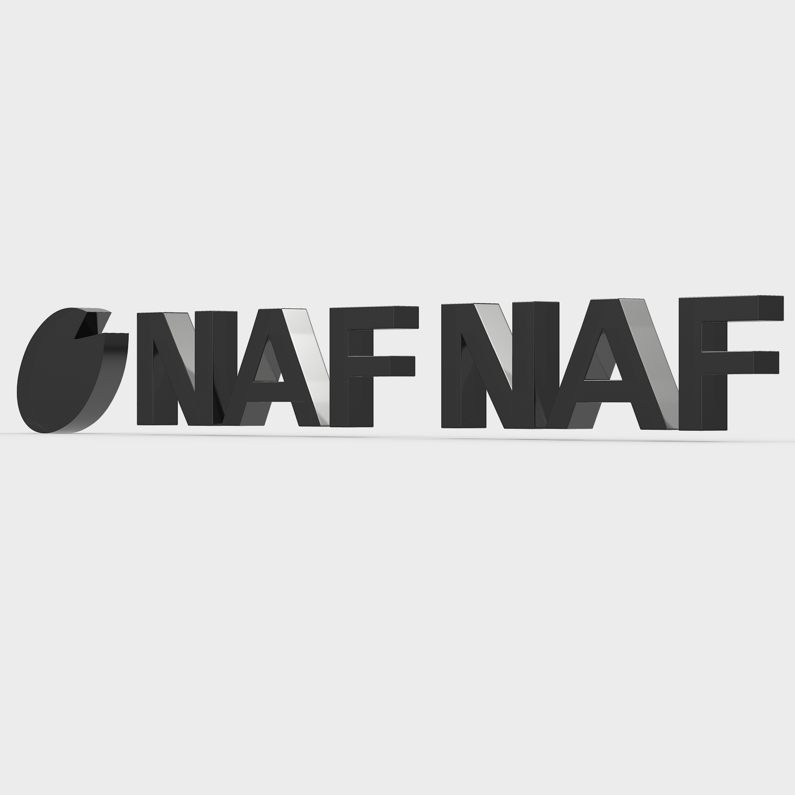 Файл STL naf naf logo・Модель для загрузки и 3D-печати・Cults