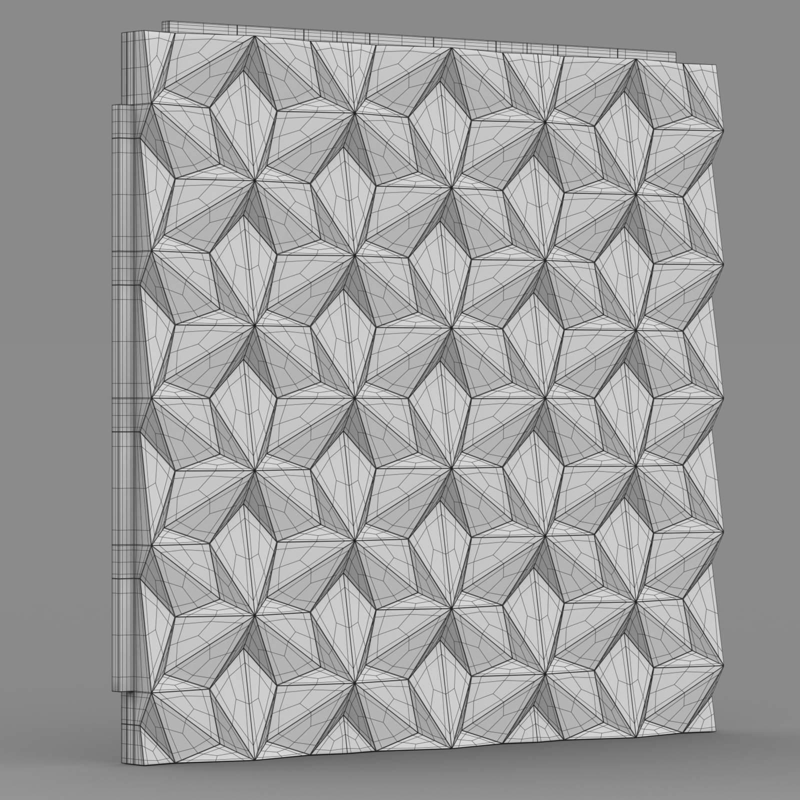 STL file 3d wall panel 1・3D print design to download・Cults