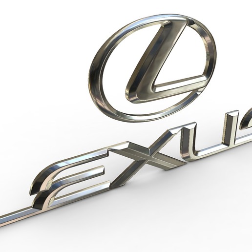 Download 3D printer files lexus logo ・ Cults