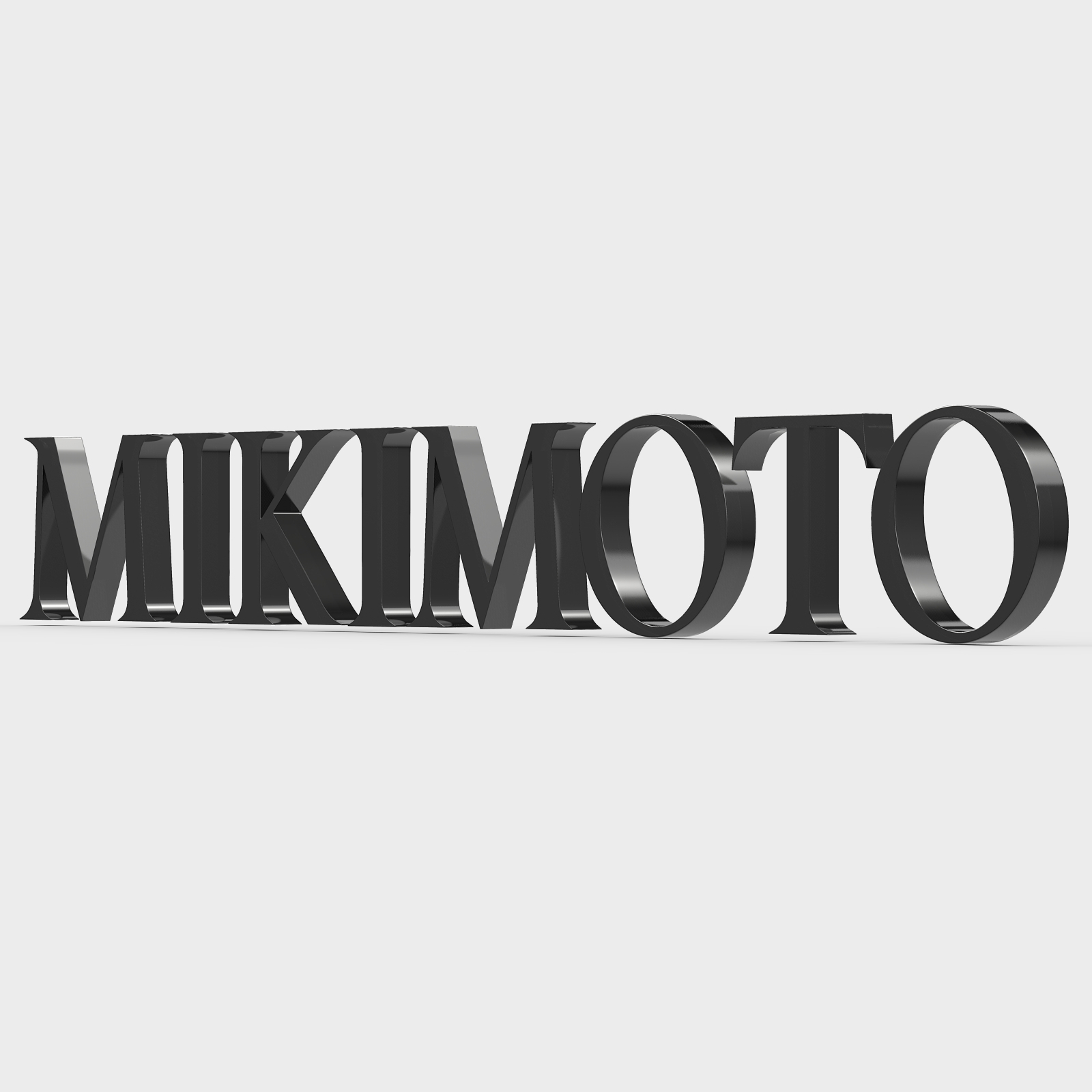 STL-Datei mikimoto logo・Design zum Herunterladen und 3D-Drucken・Cults