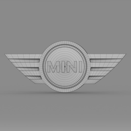 Download 3DS file mini logo • Template to 3D print ・ Cults