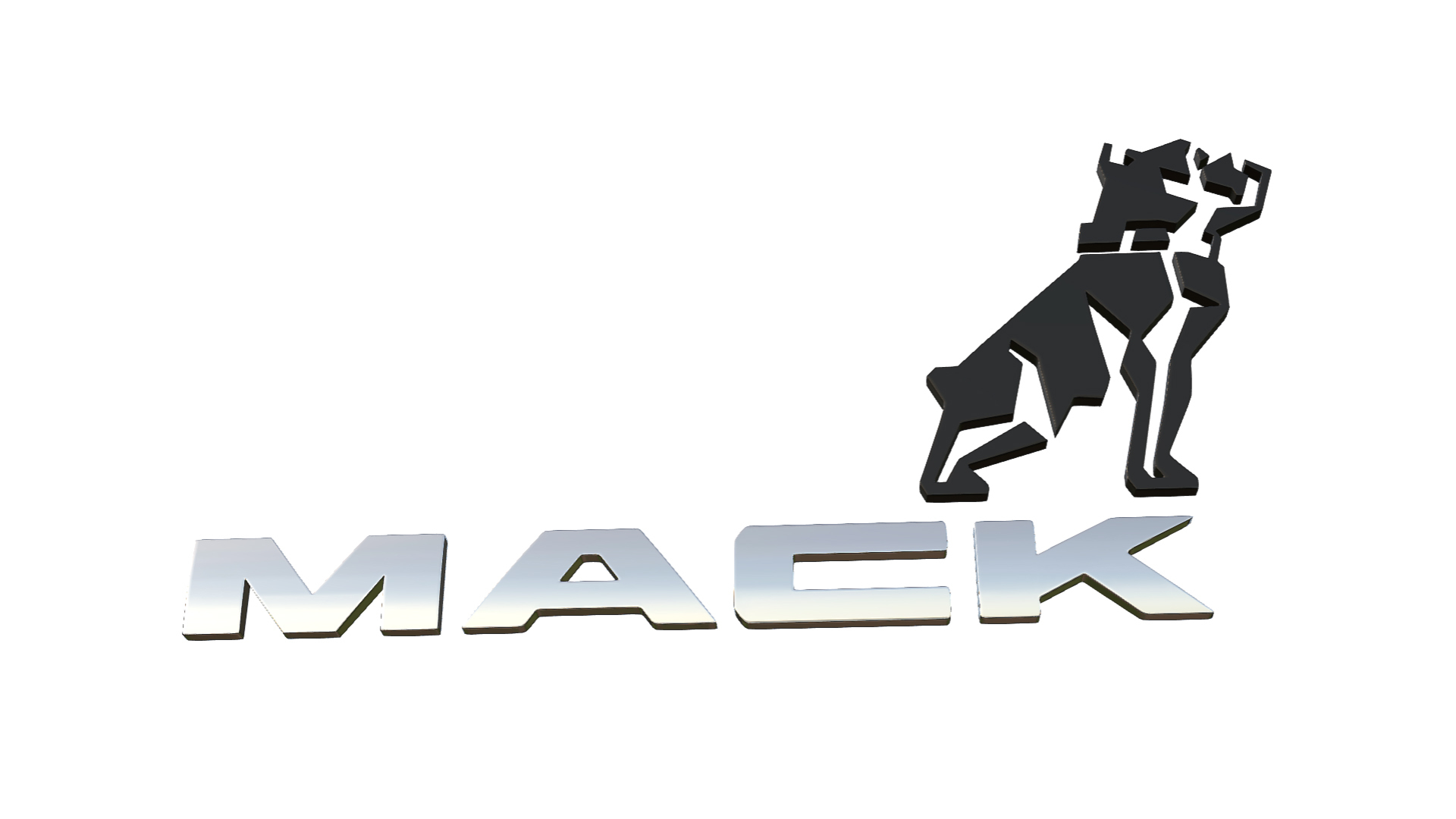 Download 3DS file mack logo • 3D printing object ・ Cults