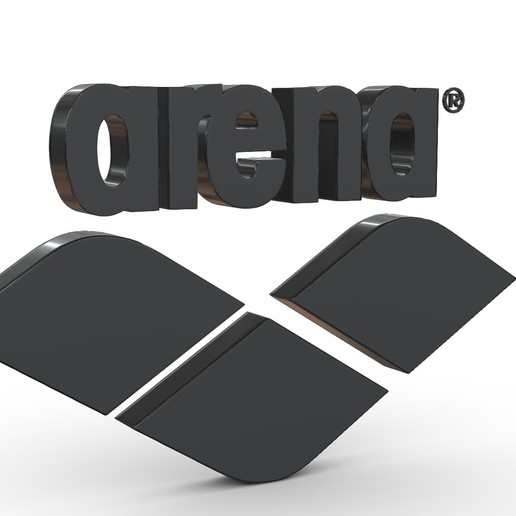 Descargar archivo OBJ logo de la arena • Objeto imprimible en 3D ・ Cults