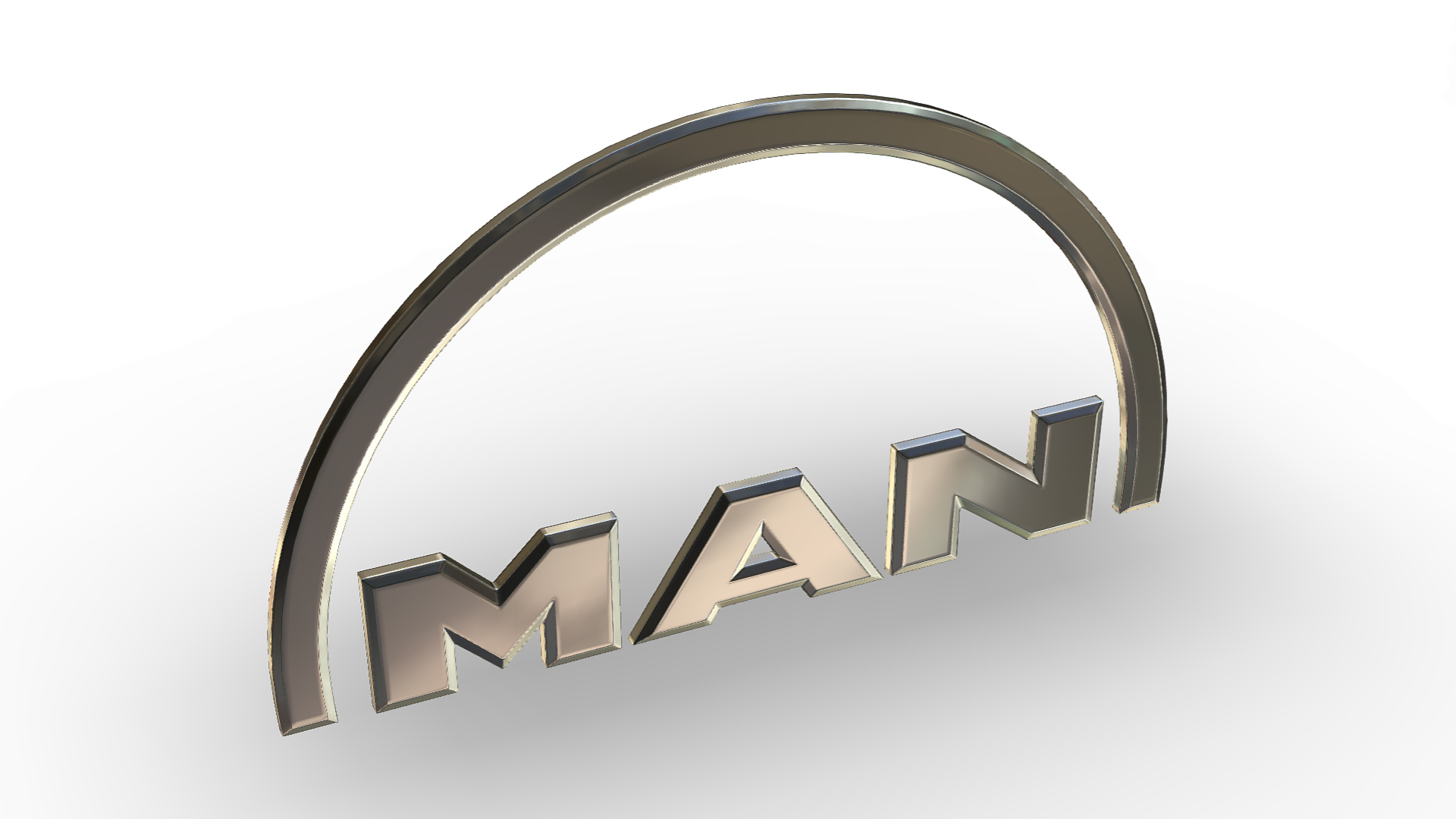 STL file man logo・Design to download and 3D print・Cults