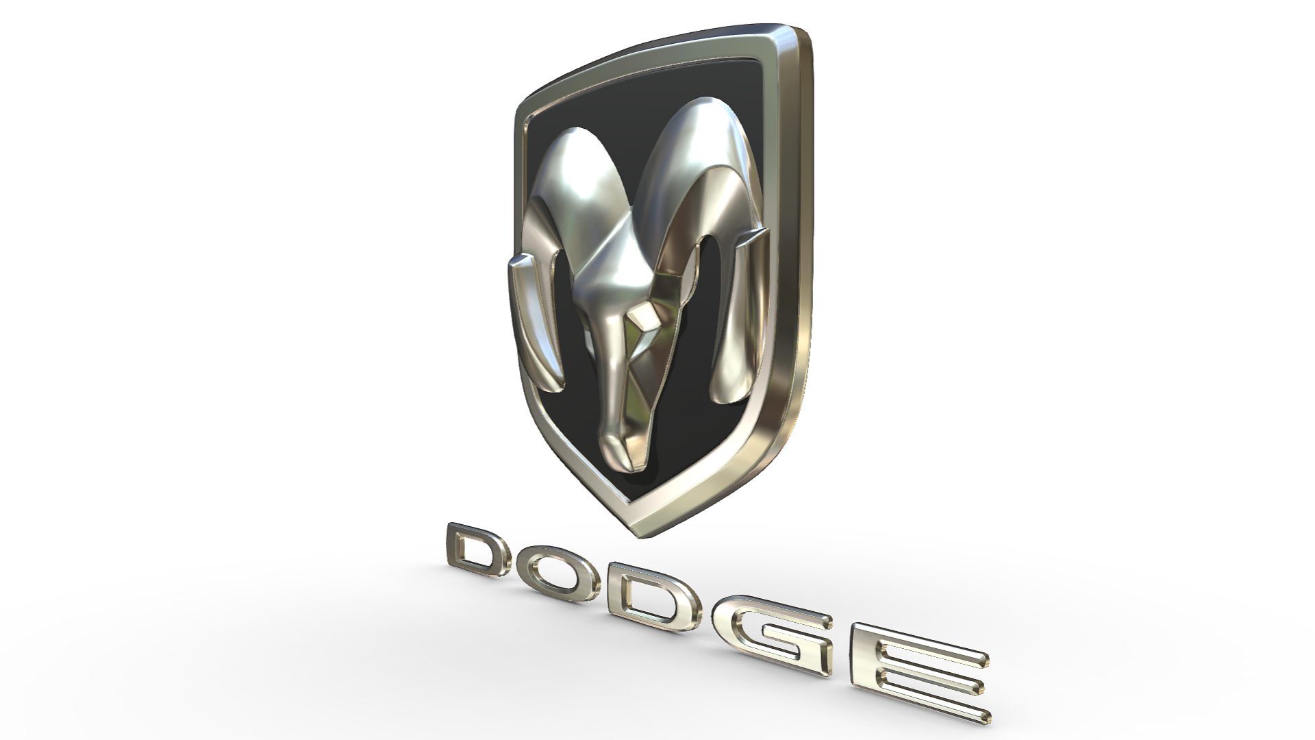 STL file dodge logo 2 🚗・3D print design to download・Cults