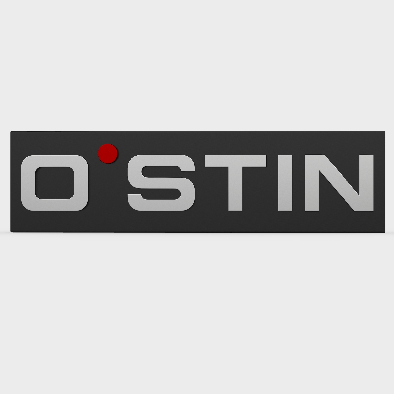 STL file ostin logo・3D print design to download・Cults