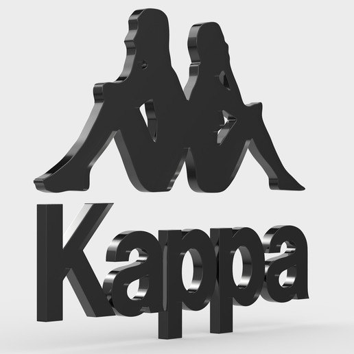 Download 3DS file kappa logo • 3D print template ・ Cults
