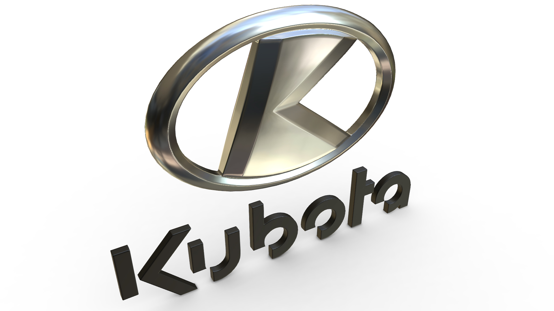 STL file kubota logo 🚗・3D printer model to download・Cults