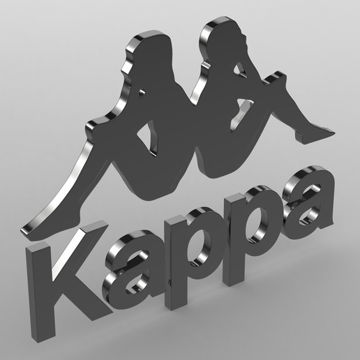 Download 3DS file kappa logo • 3D print template ・ Cults