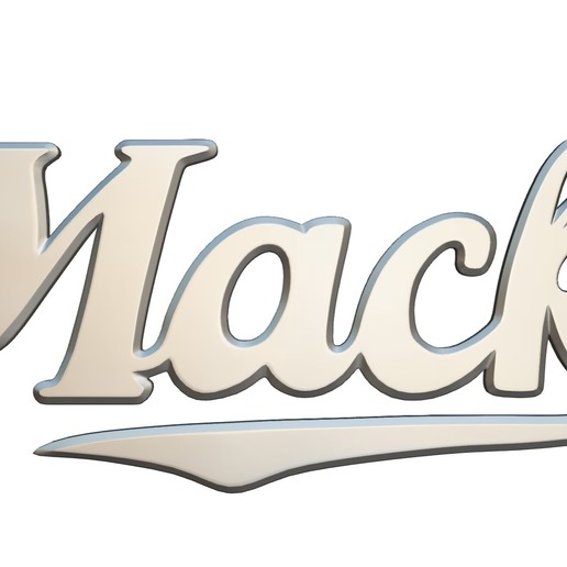 Download 3DS file mack logo 2 • Object to 3D print ・ Cults