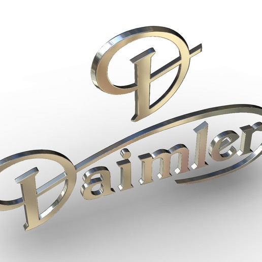 Download 3D printer designs daimler logo ・ Cults