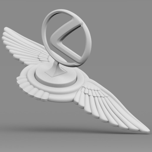 Download 3DS file lexus logo hood ornament • Model to 3D print ・ Cults