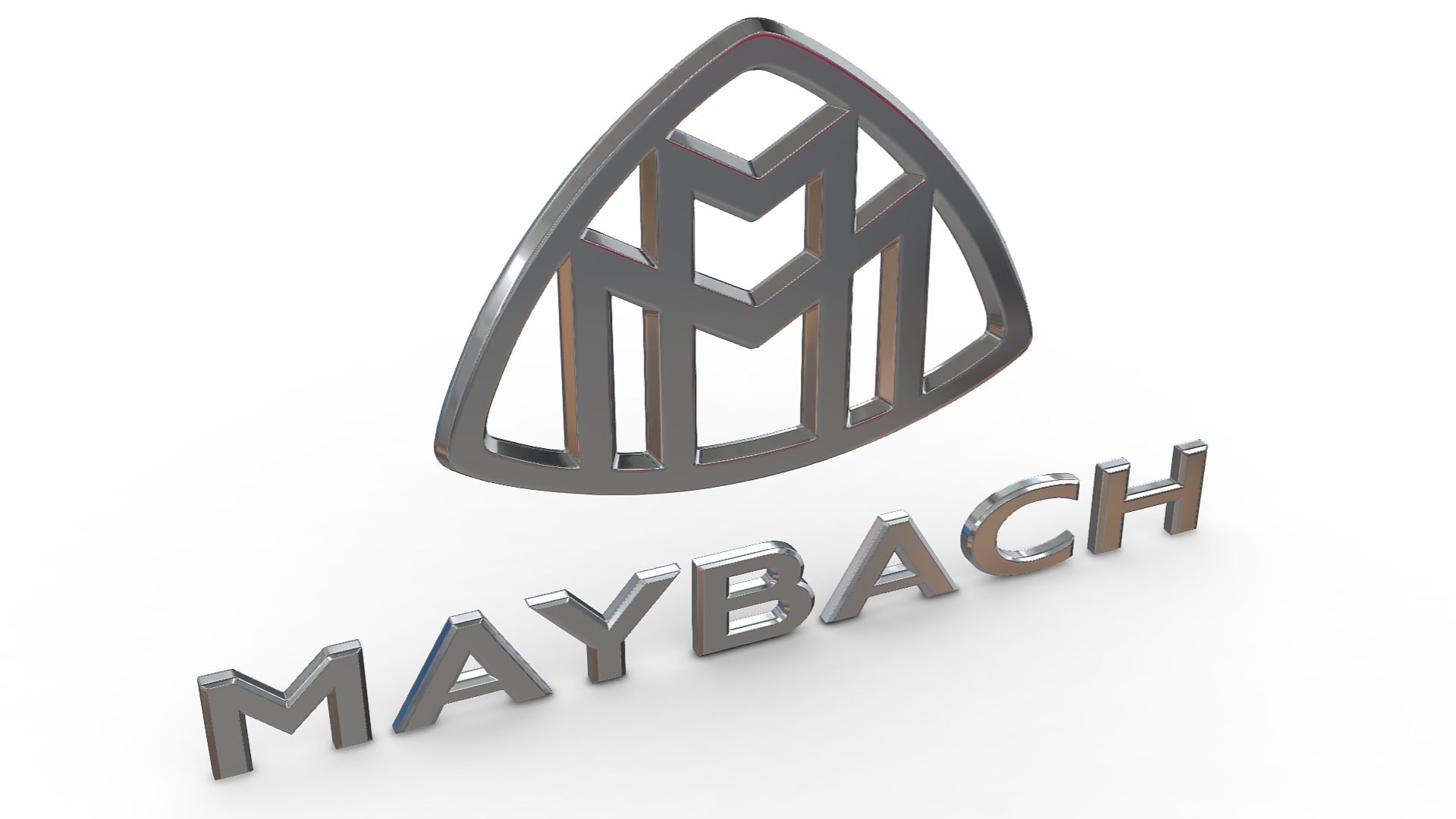 STL file maybach logo・3D printable model to download・Cults