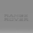 Download 3DS file range rover logo • 3D print model ・ Cults