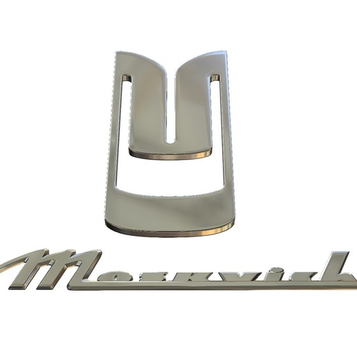 Download 3DS file moskvich_logo • 3D printer object ・ Cults