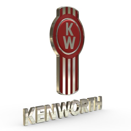 Download STL files kenworth logo ・ Cults