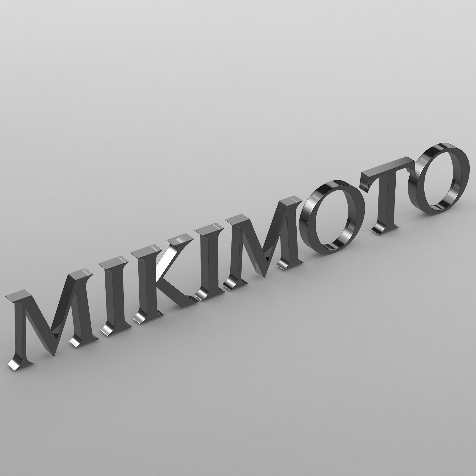 STL-Datei mikimoto logo・Design zum Herunterladen und 3D-Drucken・Cults