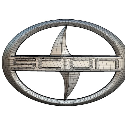 Download 3D printer templates scion logo ・ Cults