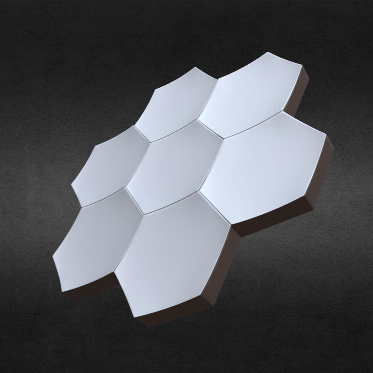 Fichier STL Panneau mural 3d 7・Plan pour impression 3D à télécharger・Cults