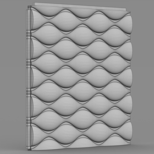 Download 3DS file 3d wall panel 10 • Model to 3D print ・ Cults