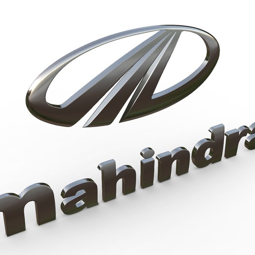 Download 3D printing designs mahindra logo ・ Cults