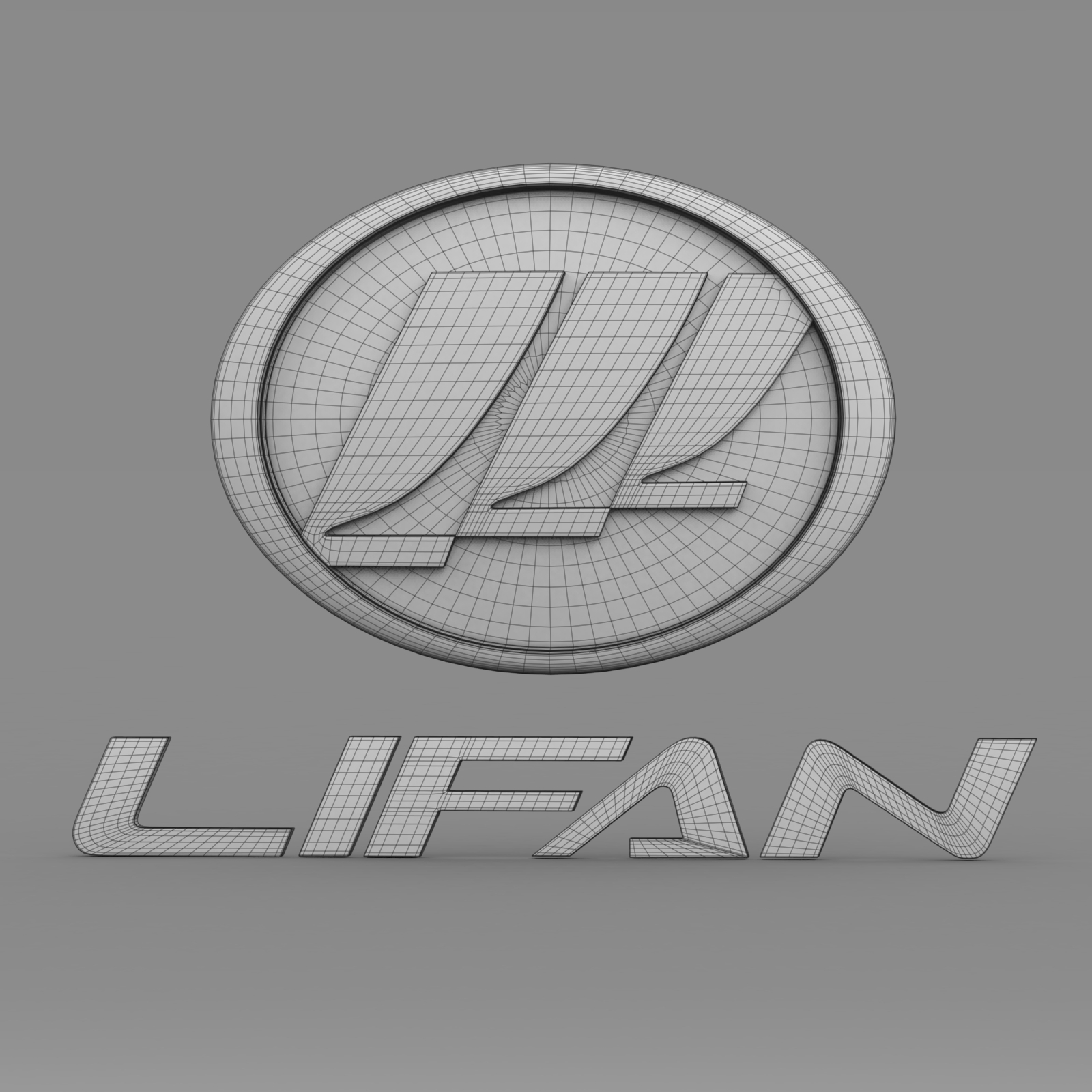 STL file lifan logo・3D print object to download・Cults