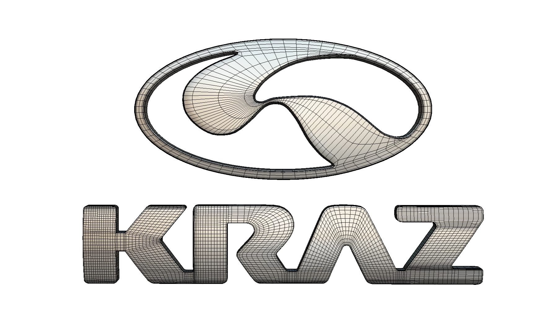 STL file kraz logo・3D printable model to download・Cults