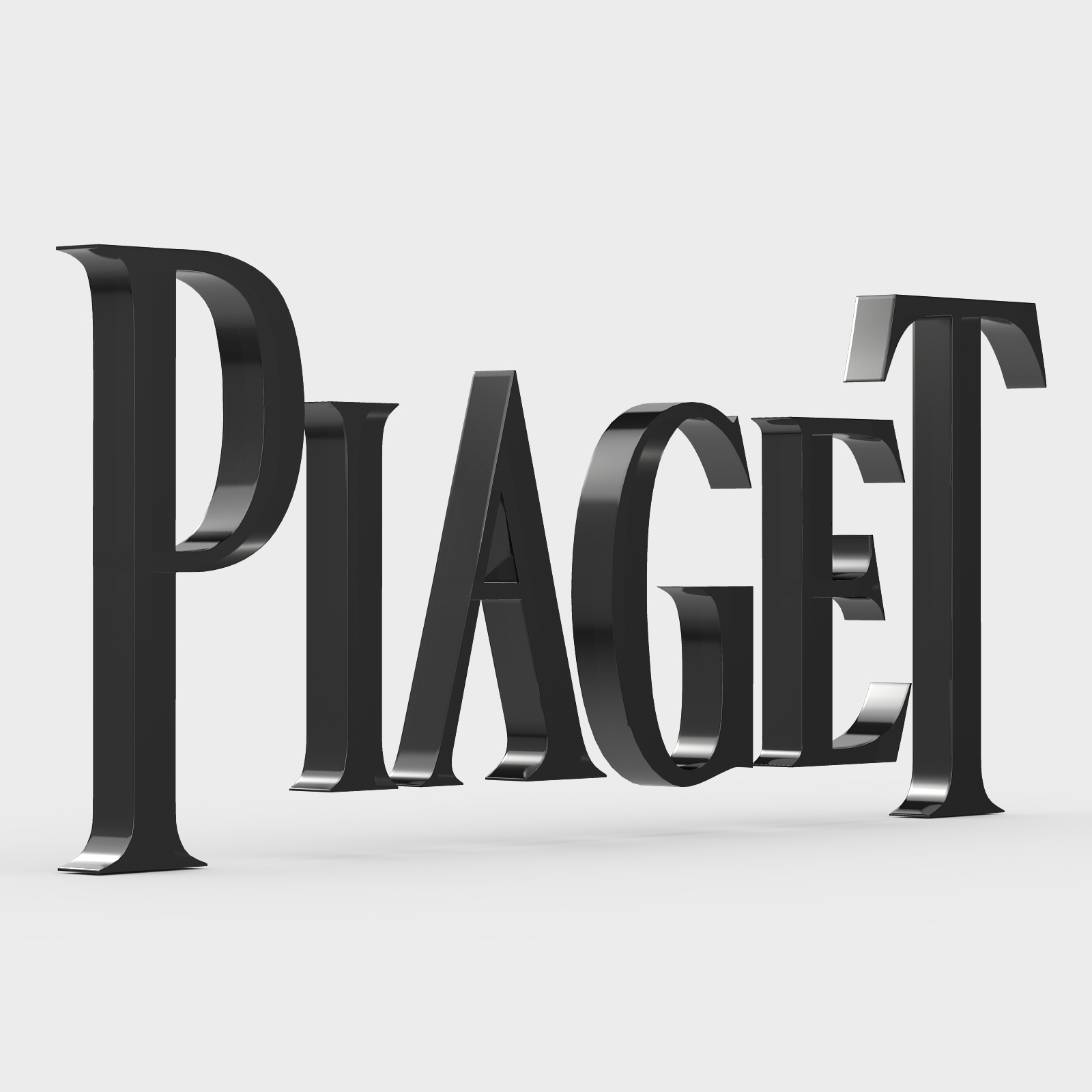 STL file piaget logo・3D printable design to download・Cults