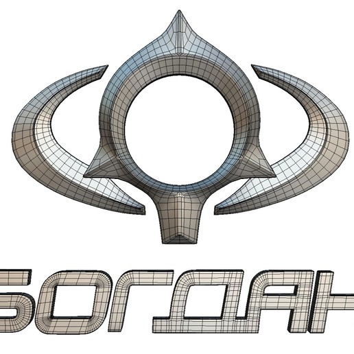 Download 3DS file bogdan logo 2 • 3D printer design ・ Cults