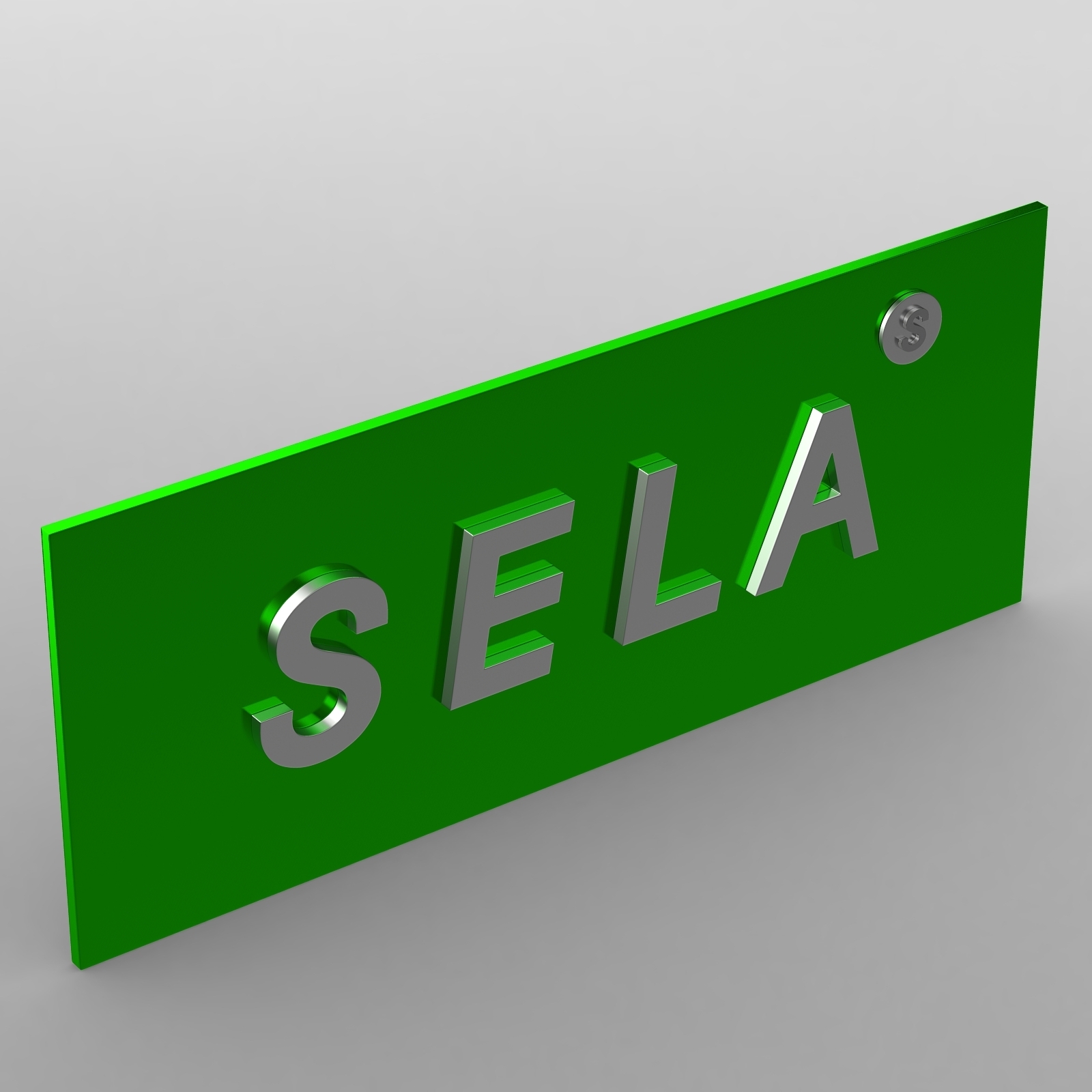 STL file sela logo 🎭・Template to download and 3D print・Cults