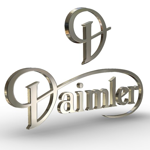 Download 3D printer designs daimler logo ・ Cults
