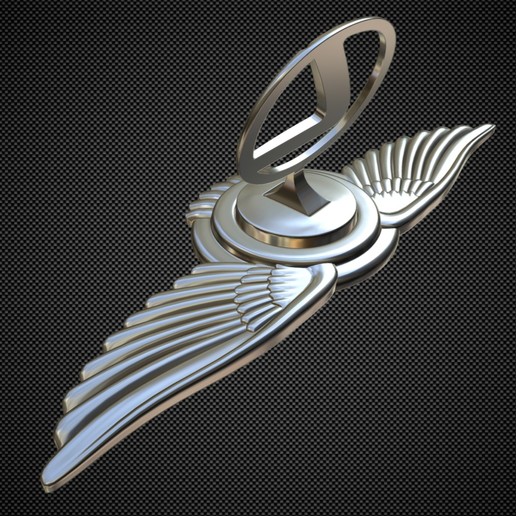 Download 3DS file lexus logo hood ornament • Model to 3D print ・ Cults