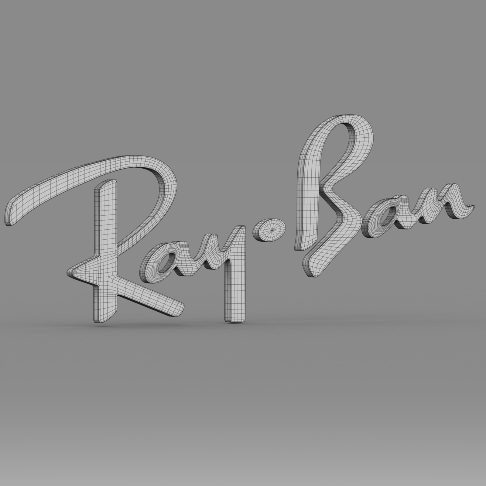 STL-Datei ray ban logo 🎭・3D-druckbares Modell zum herunterladen・Cults