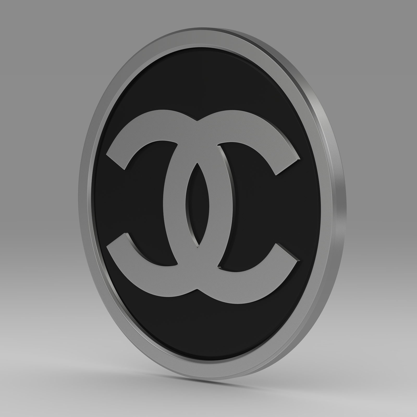 STL file chanel logo 3・3D print object to download・Cults