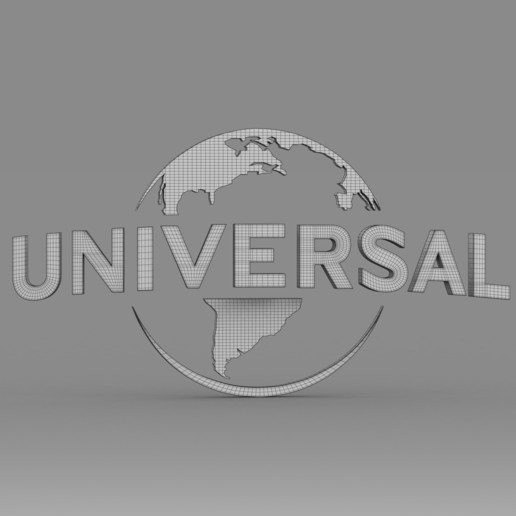 Download 3DS file universal logo • 3D print template ・ Cults