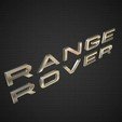 Download 3DS file range rover logo • 3D print model ・ Cults