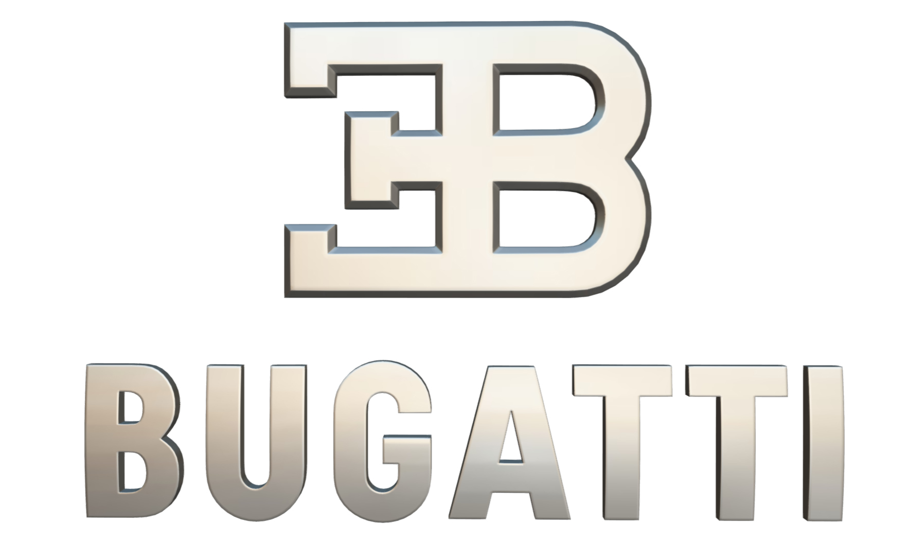 STL file bugatti logo 2 🚗・3D printable design to download・Cults