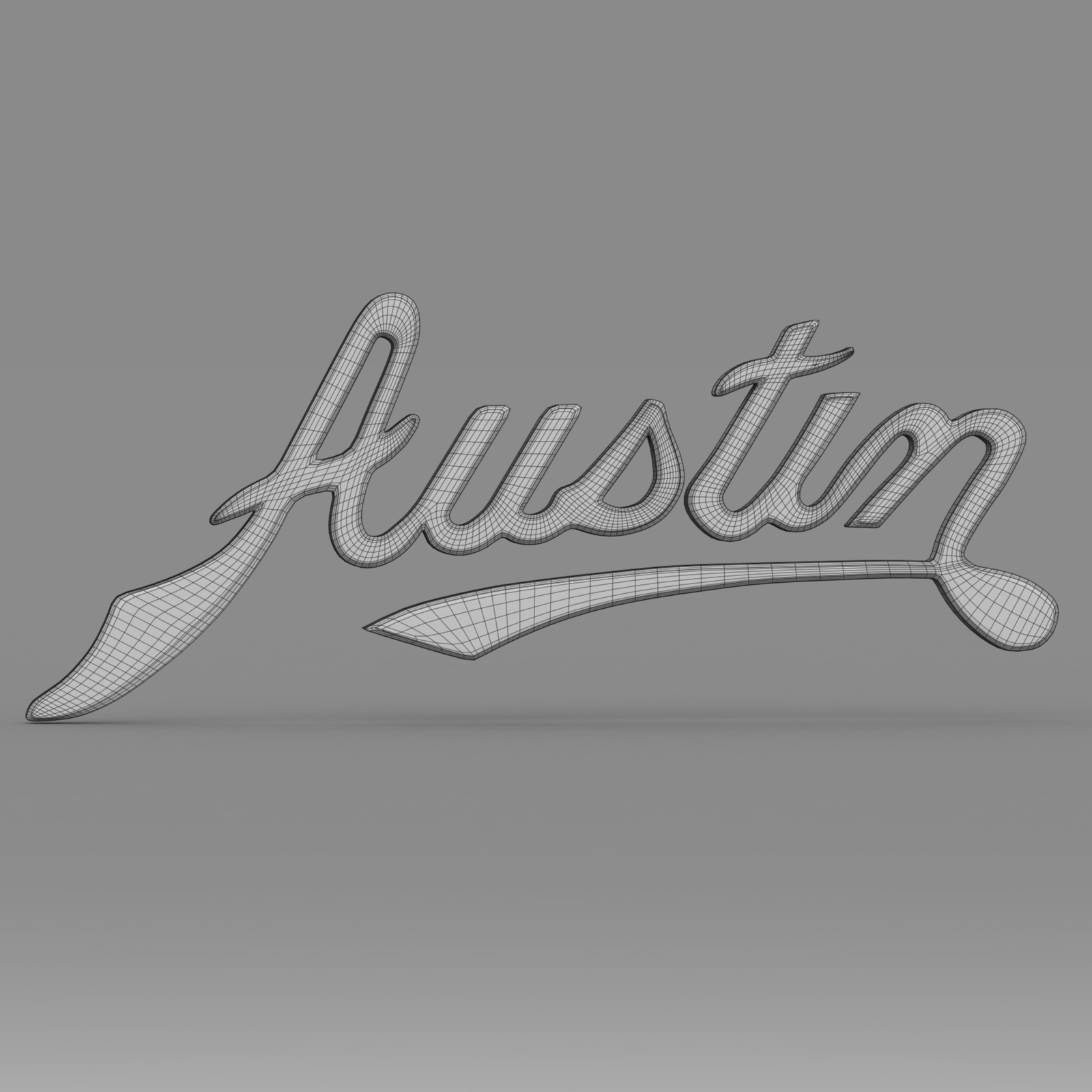 STL file austin logo 2・3D print object to download・Cults