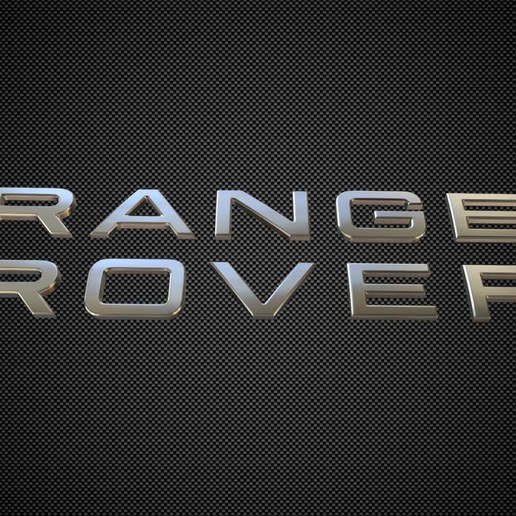 Download 3DS file range rover logo • 3D print model ・ Cults