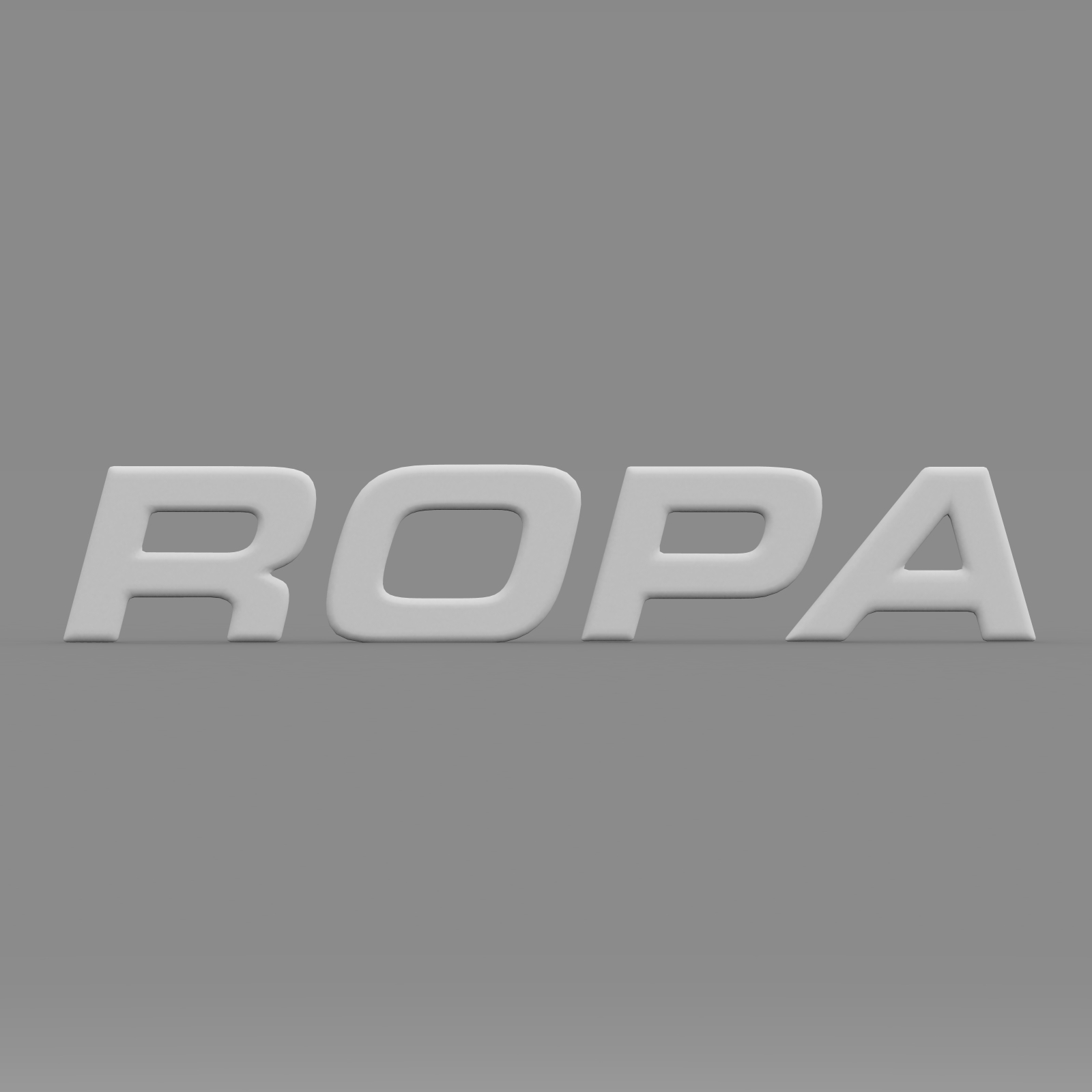 STL file ropa logo 🚗・3D printable design to download・Cults