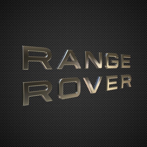 Download 3DS file range rover logo • 3D print model ・ Cults
