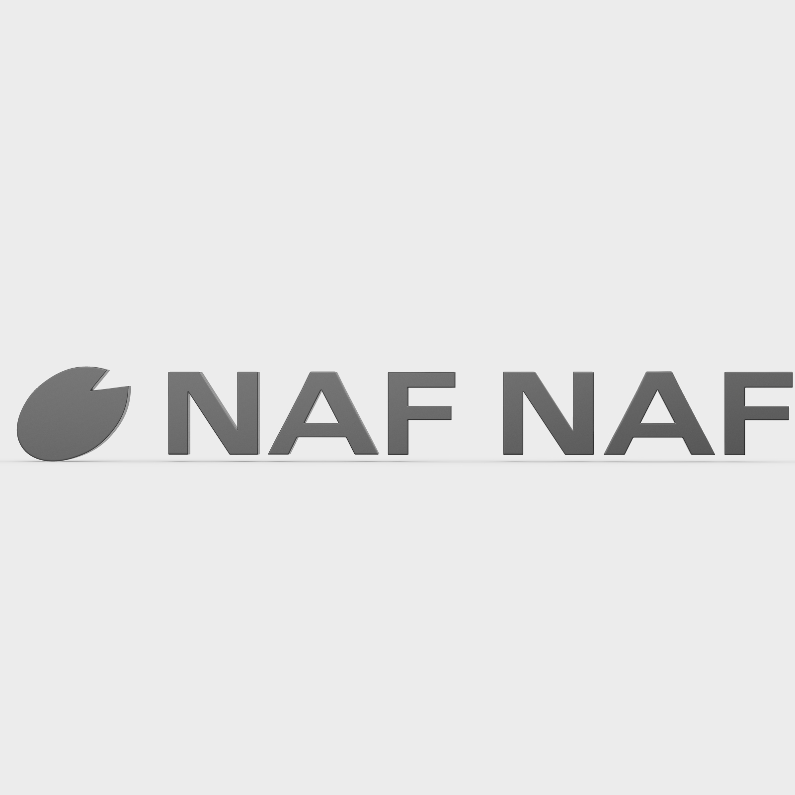 Файл STL naf naf logo・Модель для загрузки и 3D-печати・Cults