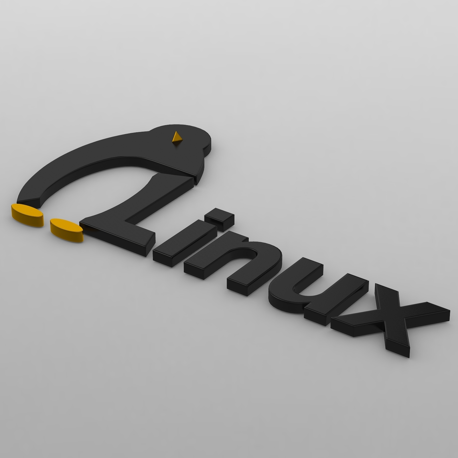STL file linux logo・3D printable model to download・Cults