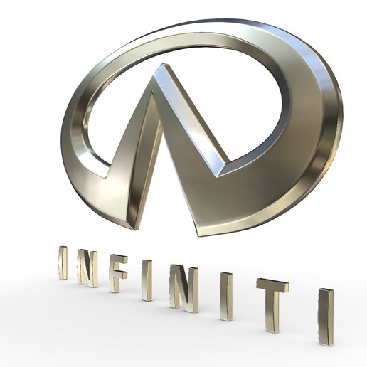 Download 3D printer designs infiniti logo ・ Cults