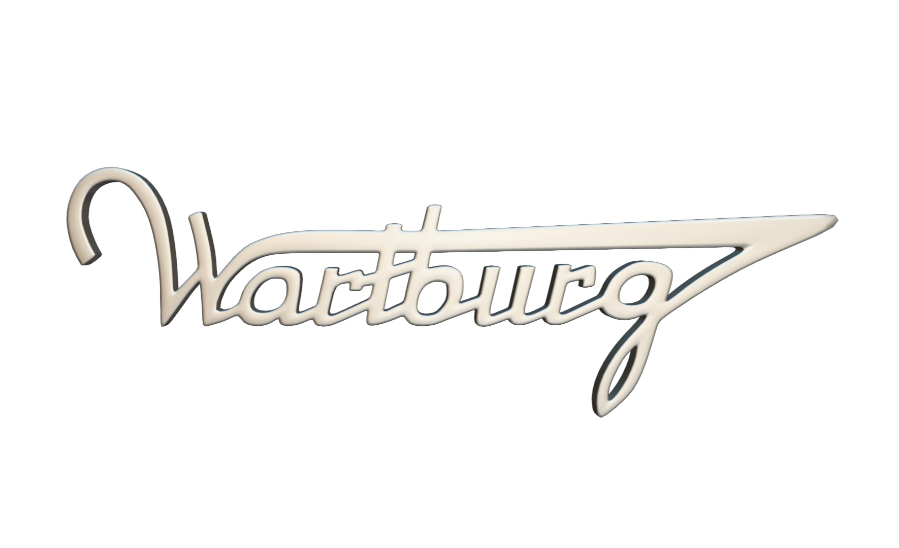 STL file wartburg logo・3D printer model to download・Cults